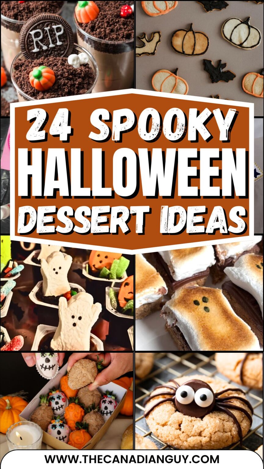 24 Spooky Halloween Dessert Ideas! - thecanadianguy.com
