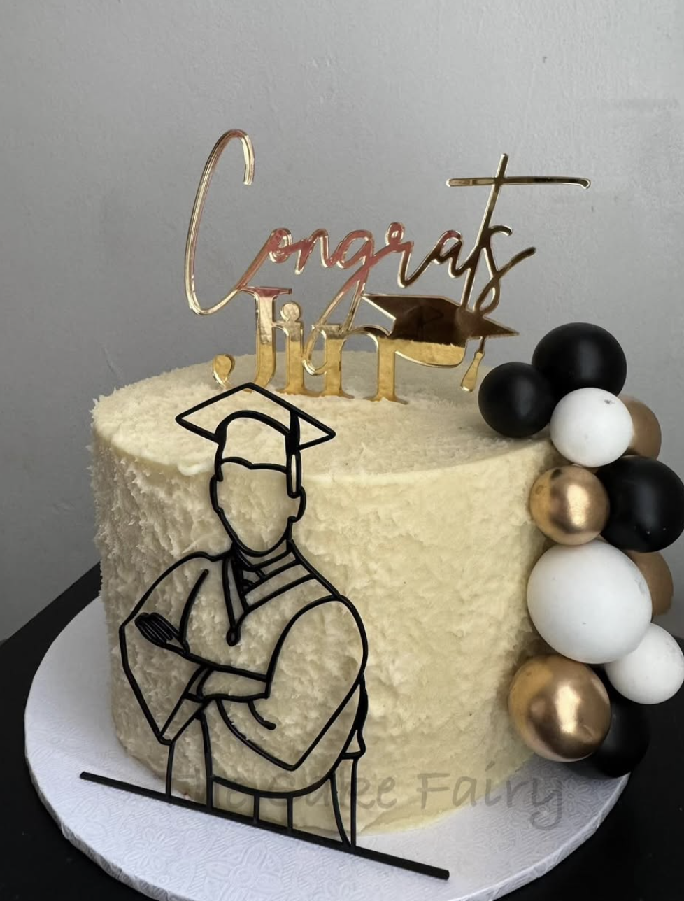 Pretty, Fun, and Not Cheesy: Graduation Cake Ideas We Love ...